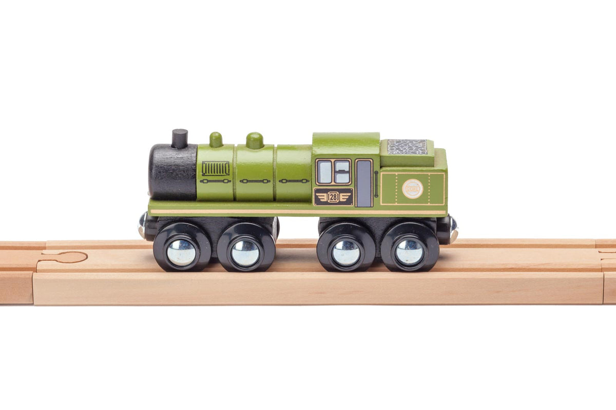 Heritage Wooden Train Engine #28 – WoodenTracks