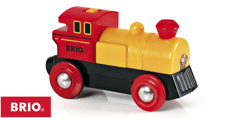 Battery Powered Wooden Train Engine Moves Forward & Backward – WoodenTracks