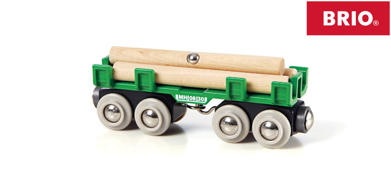 Lumber Wagon Wooden Train Car by BRIO – WoodenTracks