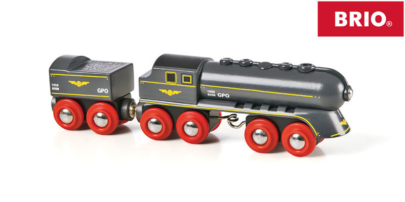 Speedy Bullet Wooden Train Engine by BRIO – WoodenTracks