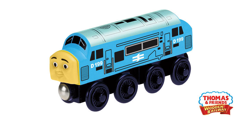 D199 Diesel Wooden Train Engine from Thomas & Friends – WoodenTracks